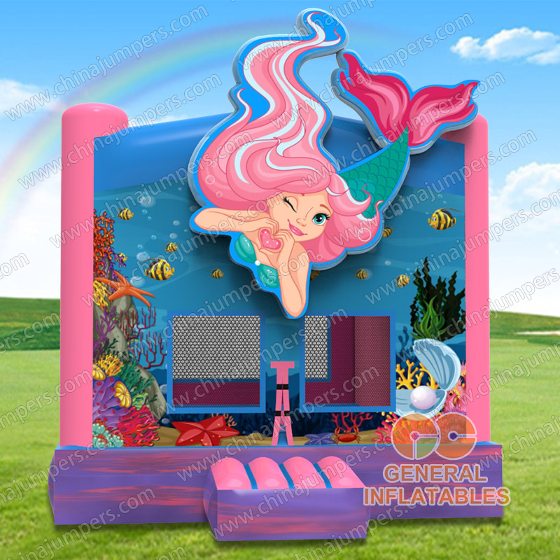 Mermaid Bounce House | Bounce House | Products | Chinajumpers