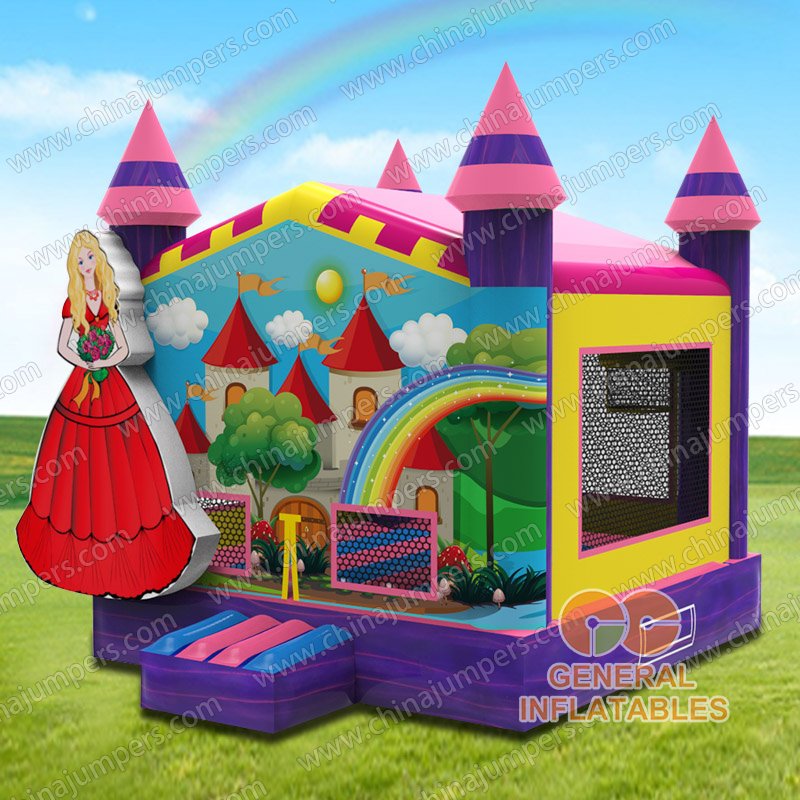 Princess bounce house | Jumping Castles | Products | Chinajumpers