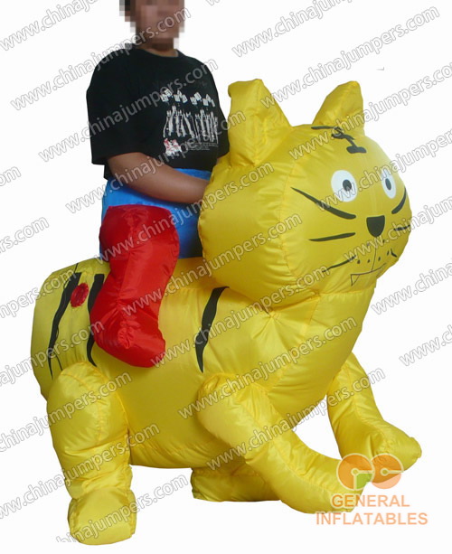 Golden Cat Inflatable Moving Cartoon | Inflatable Cartoons | Products ...