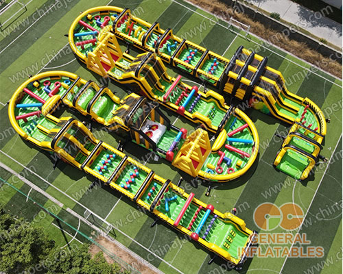 Huge obstacle course give you thrills and fun! Challenge yourself in ...